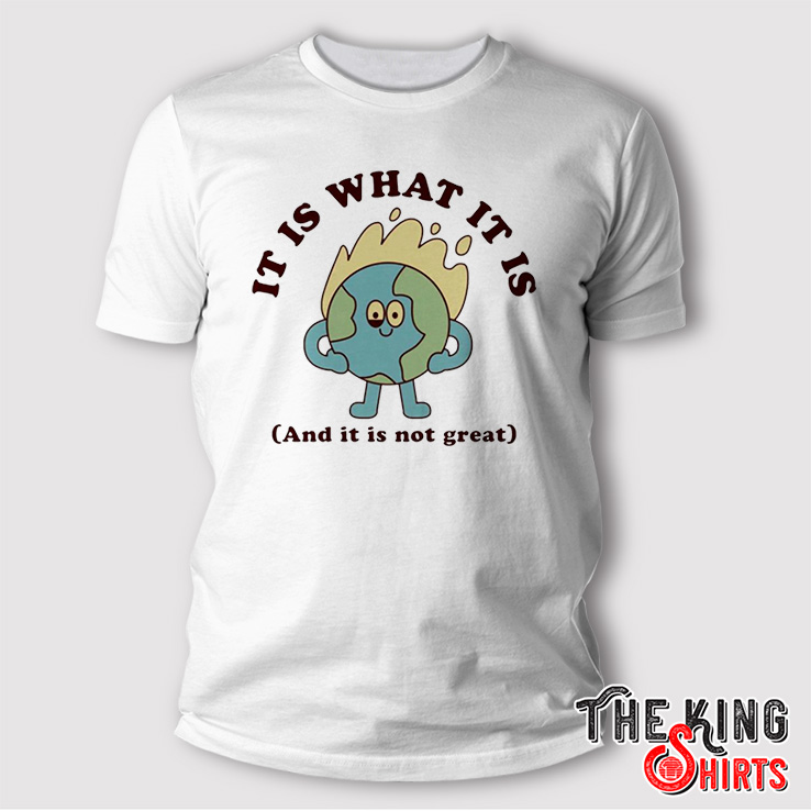 It Is What It Is And It Is Not Great T Shirt - TheKingShirtS